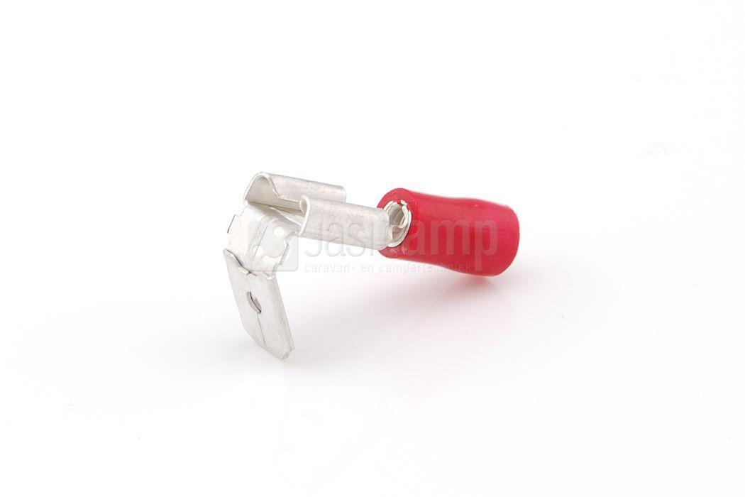 Kabelschoentjes Schuif/Schuif Rood prijs per stuk nr 561